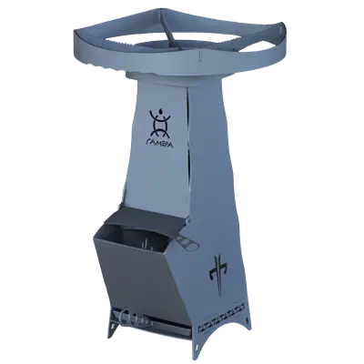 Gamera Garden | Rocket Heater Gamera | Clearly Efficient